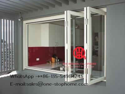 China External aluminum laminated bi-fold door/folding door panel,Outdoor Dividers Soundproof bi fold door for sale