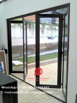 China patio doors for villa use,Exterior Room Dividers Soundproof Insulated Glass for sale