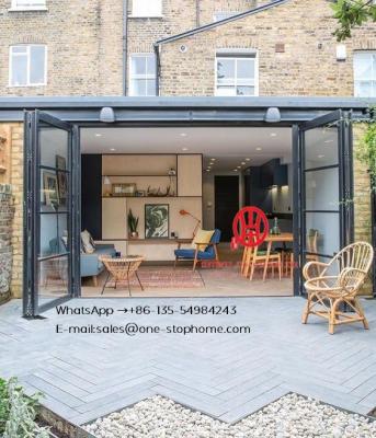 China NEW design sliding bifold glass doors interior,Room Dividers Soundproof Insulated Glass for sale