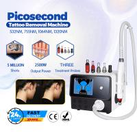 China 4 Wave Picosecond Laser Pigmentation Removal Machine For All Colors Tattoo for sale