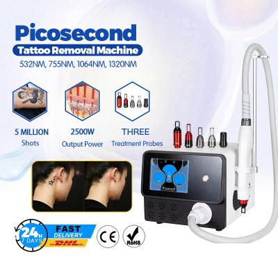 China 4 Wave Picosecond Laser Pigmentation Removal Machine For All Colors Tattoo for sale