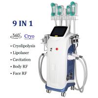 China Multifunctional Cryolipolysis Slimming Machine 9 In 1 Cryo Coolsculpting Machine for sale