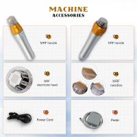 China Two Handles RF Fractional Microneedling Machine Skin Rejuvenation Non Insulated for sale