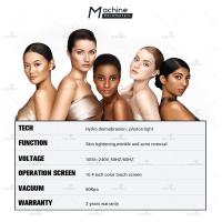 China Diamond Hydrafacial Beauty Machine Dermabrasion Oxygeneo Facial Machine for sale