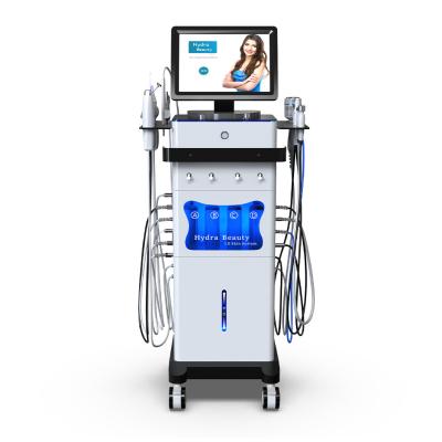 China Perfect Laser 15 In 1 Hydrafacial Diamond Oxygen Peel Skin Care Face Cleaning Tightening Rejuvenation Beauty Machine for sale