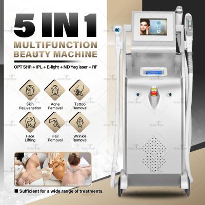 China 3IN1 Multifunction IPL OPT Picosecond Laser Radiofrequency Skin Rejuvenation Tattoo Removal Machine for sale