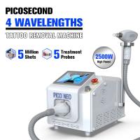 China Advanced Nd YAG Picosecond Laser Tattoo Removal Machine With Powerful 2500W Technology And 15.6 Inch Color for sale