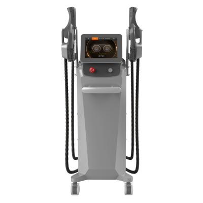 China White Or Black EMS Sculpting Machine With 40% Fat Reduction Air Cooling System And 5000W Power for sale