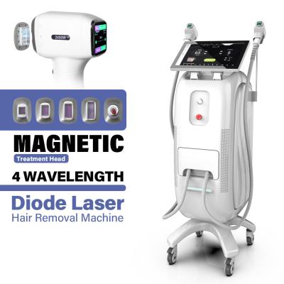 China High Energy Density Diode Laser Hair Removal Machine With AC220V Power Supply And Adjustable Diode Frequency for sale