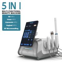 China Adjustable 1-12 Lines HIFU Vmax Machine For Face And Body 60 000 Shots Vaginal 10 000 Shots Vmax Head 1.5 / for sale