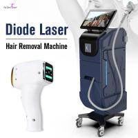 China 1200W Diode Laser Hair Removal Machine 15.6-inch Touch Screen Water Air Cooling 1-10HZ Frequency for sale