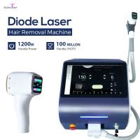China Advanced 808nm Diode Laser Hair Removal Machine with Wavelength 755nm 808nm 1064nm and Spot Size 15*26mm for sale