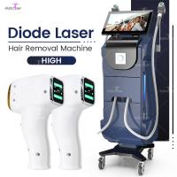 China Customizable 808nm Diode Laser Hair Removal Machine with Water Air Semiconductor Cooling System for sale