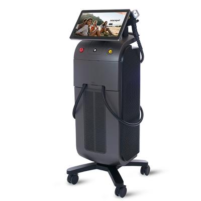 China 755nm / 1064nm Cooling Laser Hair Removal Machine with 2 Handles for sale