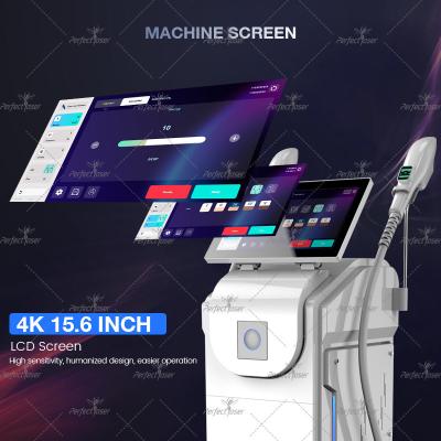 China 2 Handles IPL Laser Hair Removal Machine 2500W Skin Rejuvenation Beauty Machine for sale