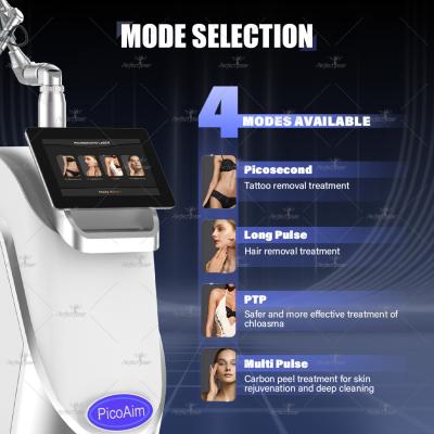 China 15.6 Inch Color Touchable Screen Nd Yag Laser Picosecond Laser Tattoo Removal Machine for sale