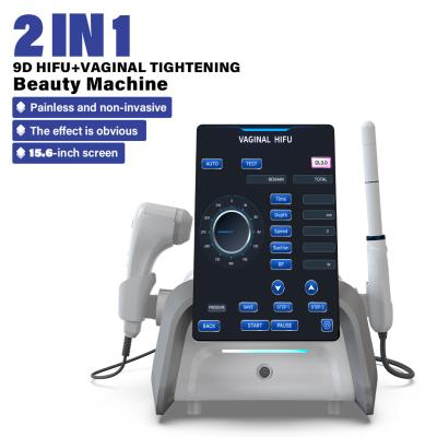 China 5 in 1 Hifu High Intensity Focused Ultrasoud Vmax Face Rejuvenation Wrinkle Removal Vaginal Tightening Machine for sale