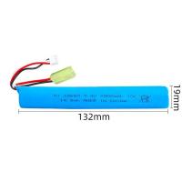 China Rechargeable 18650 2S 7.4V 2000mAh 10C Lithium Battery Pack For Power Tools for sale