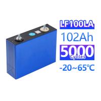 China LF100L 5000 Cycles 3.2V 100Ah Solid State Prismatic Lithium Ion LiFePO4 Battery Cell for sale