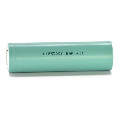 China BAK N18650CK 3.6V 3000mAh 18650 Lithium Ion Cells For Home Appliances for sale