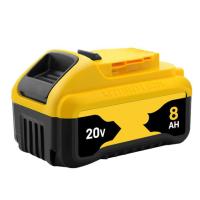 China DCB208 Replacement Lithium Battery Pack 9500mAh Capacity 12.6V Charging Voltage 400 Cycles For Power Tools for sale
