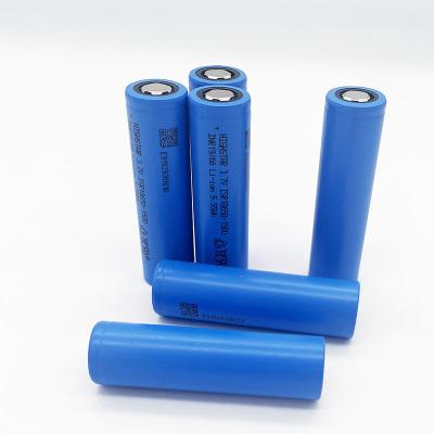 China 18650 Lithium Ion Battery Cell 1500mAh 30A Discharge Solid State Rechargeable Battery for sale