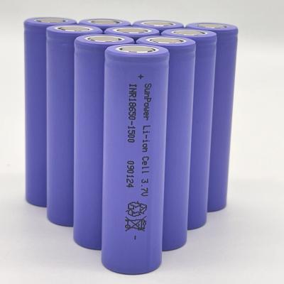 China INR18650-1500 3.7V 1500mAh Rechargeable Lithium Ion Battery Cell For POS Devices for sale