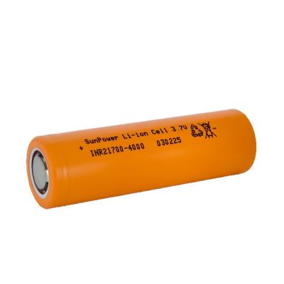 China INR21700-4000 3.6V 4000mAh Lithium Ion Battery Cell Rechargeable for sale