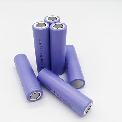 China Bak N18650CP-34E 3400mAh 800 Cycles Solid State 18650 Lithium Ion Battery Cell For Solar Energy for sale