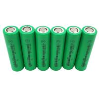 China 3.6V 2500mAh High Discharge Solid State INR18650 Lithium Ion Battery Cell for sale