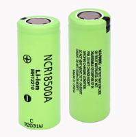 China NCR18500A 3.6V 2000mAh Rechargeable Cylindrical Lithium Ion Battery 800 Cycles For Power Tools for sale