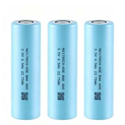 China N21700CX-65E 6500mAh 21700 Lithium Ion Battery Cell for sale