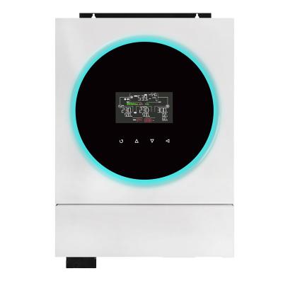 China 3.6KW 5.5KW 11KW 48V/24V Solar Inverter With MPPT 98% Efficiency Pure Sine Wave Single Phase Grid for sale