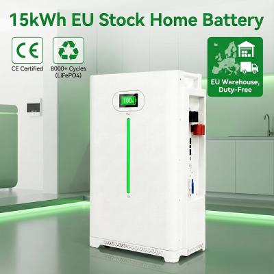 China 48V 10 kWh Lithium Ion Home Energy Storage System 6000 Cycles Wall Mounted Battery for sale