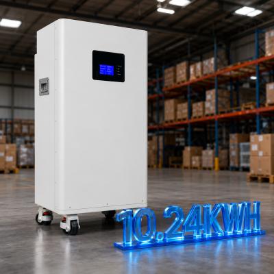 China 51.2V 8000 Cycles LiFePO4 Solar Battery 10 Years Warranty For Home Energy Storage for sale