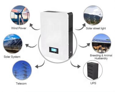 China 51.2v 200ah 10kwh Wall Mount Home Energy Storage Lifepo4 Lithium Ion Battery Pack for sale