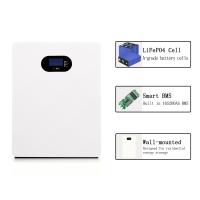 China 48V 100Ah 5kwh Lifepo4 Wall Mounted Battery For Solar Energy System for sale