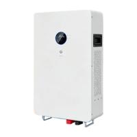 China 51.2V 100Ah 5.12kWh LiFePO4 Wall Mounted Solar Home Energy Storage Battery for sale