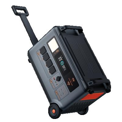 China 3000W Portable Solar Generator LiFePo4 Battery Outdoor Power Station for sale