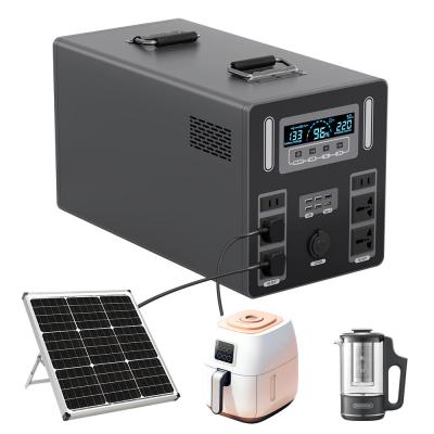 China Solar Charging LFP Portable Power Station 3500+ Deep Cycles For Home Backup Camping for sale