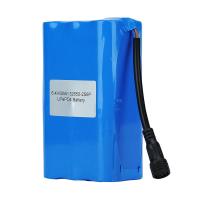 China Custom 6.4V 30Ah Solar Street Light Battery 2S6P 32650 LiFePO4 Battery Pack 3000 Cycle for sale