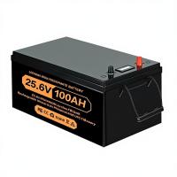 China 25.6V 100Ah 2650W Smart BMS LiFePO4 Battery Pack 4000 Cycles For Solar Energy Storage for sale