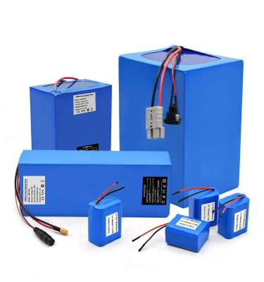 China Custom 18650 Rechargeable Lithium Ion Cell Battery Pack With BMS Protection for sale