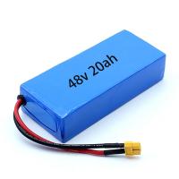 China 48V 20AH 500 Cycles LiFePO4 Lithium Battery Pack For Electric Scooter for sale