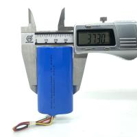 China 3.7V 5200mAh 18650 1S2P Lithium Ion Battery Pack Rechargeable with Protection Board for sale