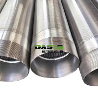 China stainless steel  Long Service Life Wire Wrapped Screen for filter water for sale