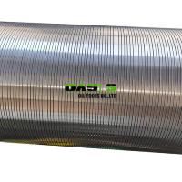 China stainless steel  Long Service Life Wire Wrapped Screen for filter water for sale
