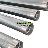 China Advanced All-Weld Technology and V-Shaped Profile Wire for Anti-Clogging and High Water Area for Better Sand Filtration for sale