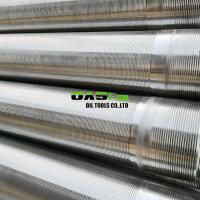 China Superior Stainless Steel Wedge Wire Screen for Corrosion and Temperature Resistance for sale