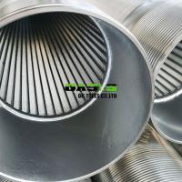 China Superior Stainless Steel Wedge Wire Screen for Corrosion and Temperature Resistance for sale